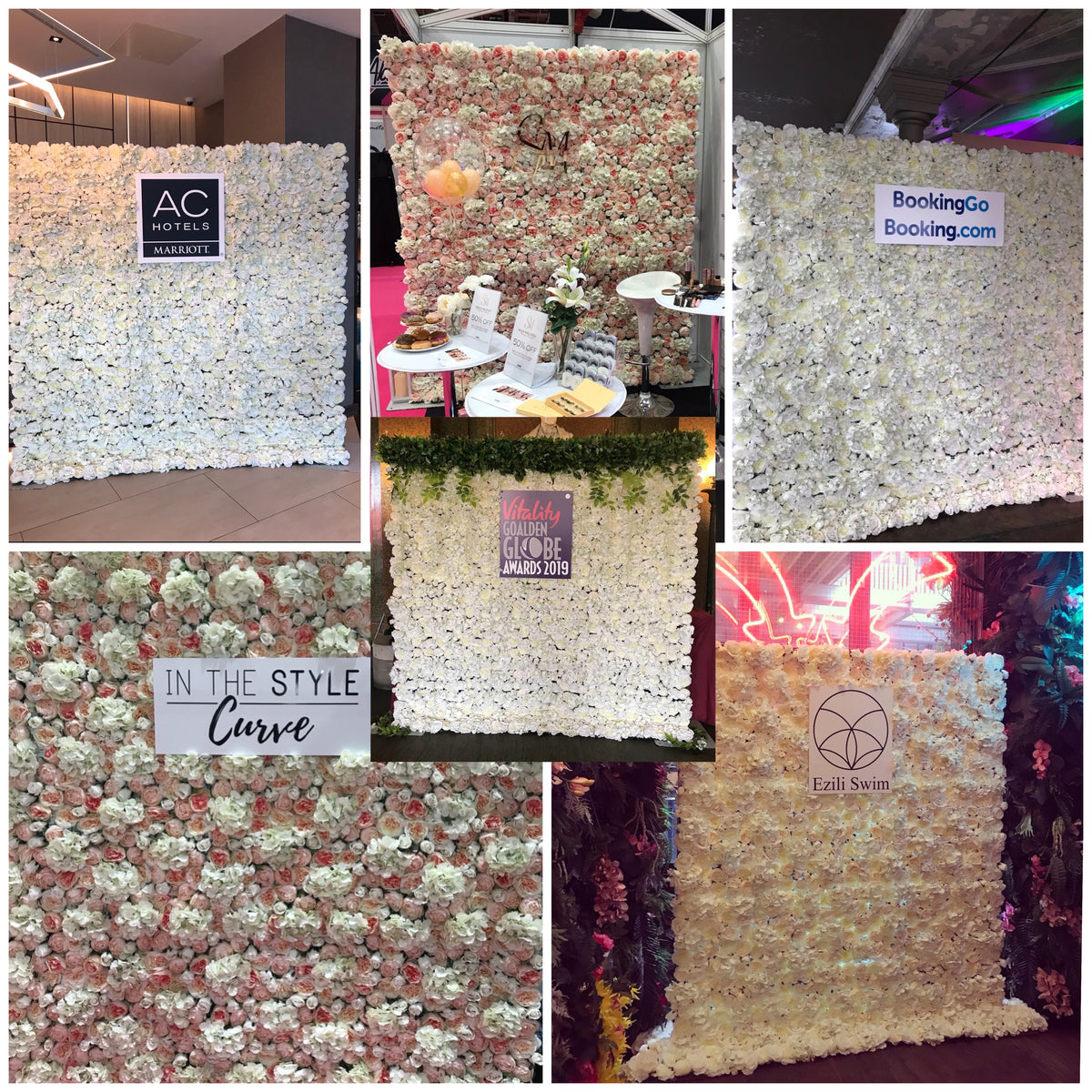 Start Your Own Flower Wall Rental Business with the Pink Blush Flower ...