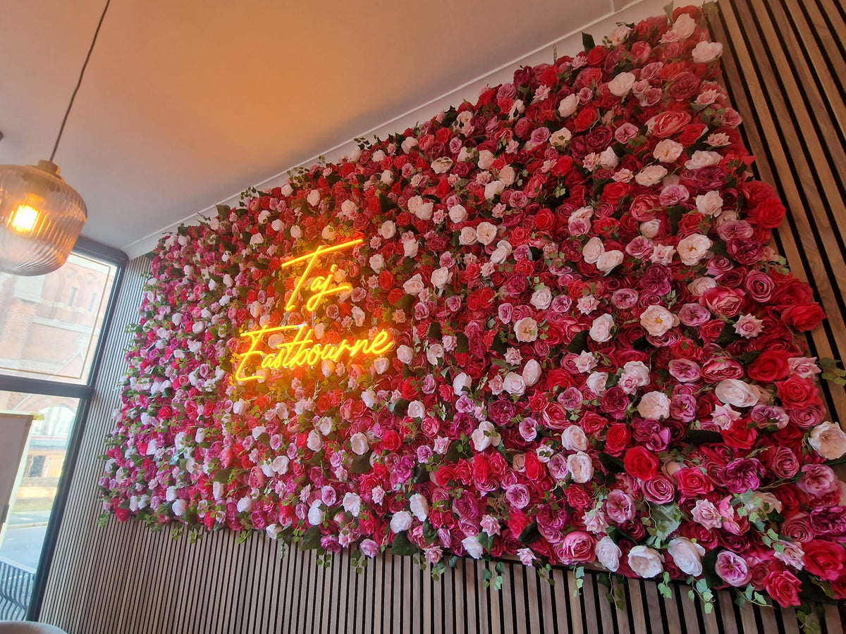 Boost Customers with Flower Walls - Hotel Case Study – Starlight Flower ...