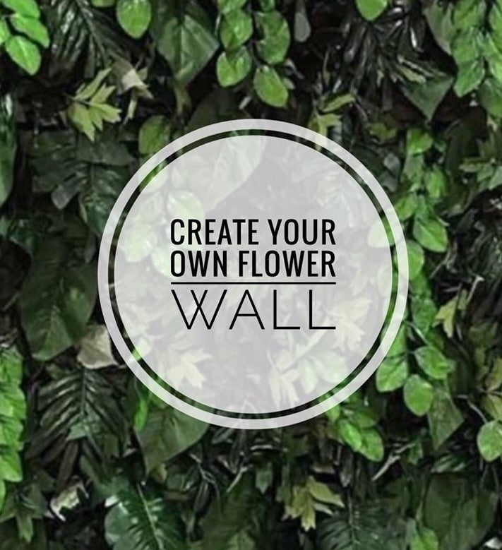 Design Your Own Flower Wall