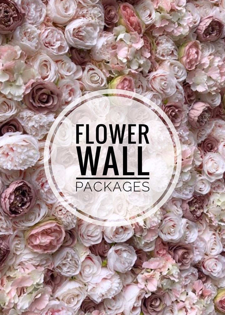 Flower Wall Packages - Complete Flower Walls for Sale